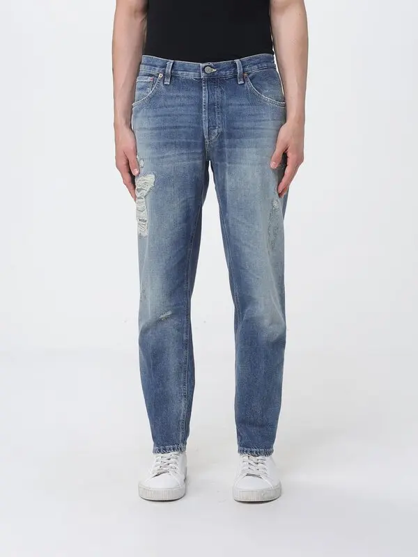 DONDUP Distressed Denim Slim Fit Jeans