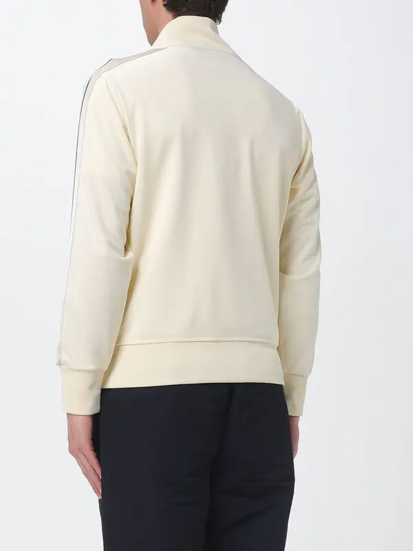 Palm Angels Acetate Zip Sweatshirt - Ivory