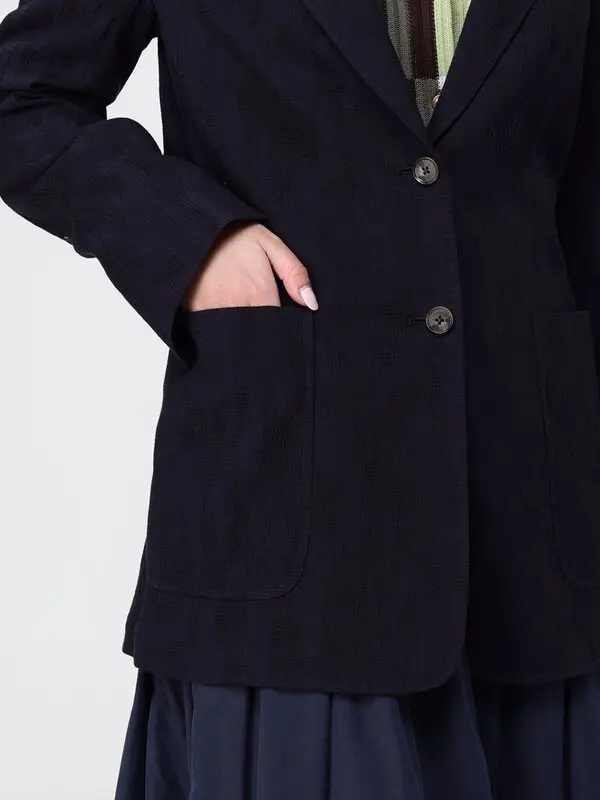 Paul Smith Single-breasted Cotton Blend Blazer