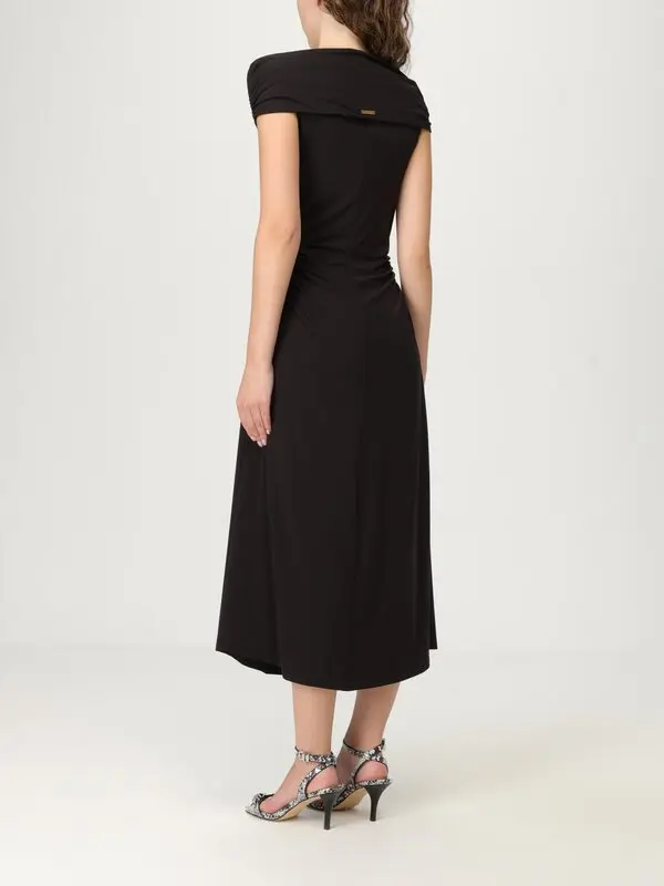 Michael Kors Off-the-shoulder Gathered Midi Dress