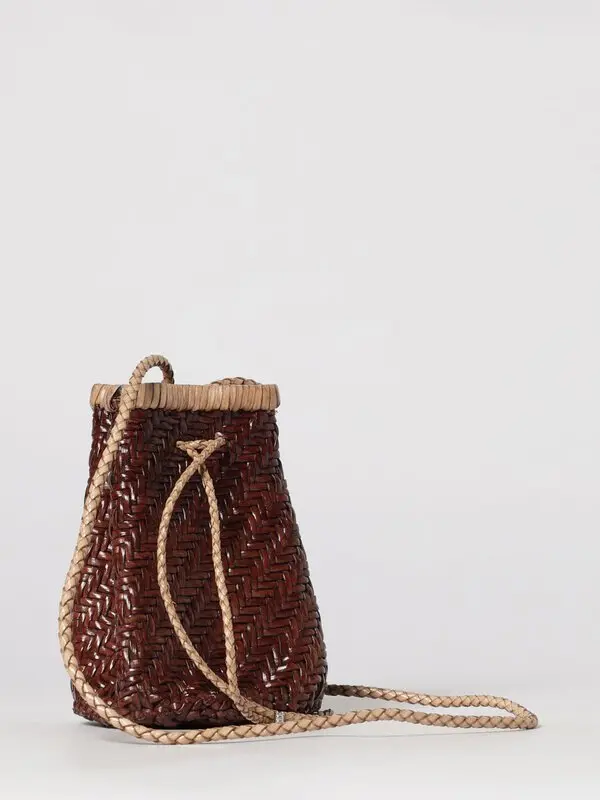 VIPERA Frida Frame Woven Leather Bag