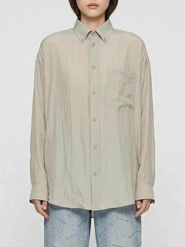 Balenciaga Cupro Shirt