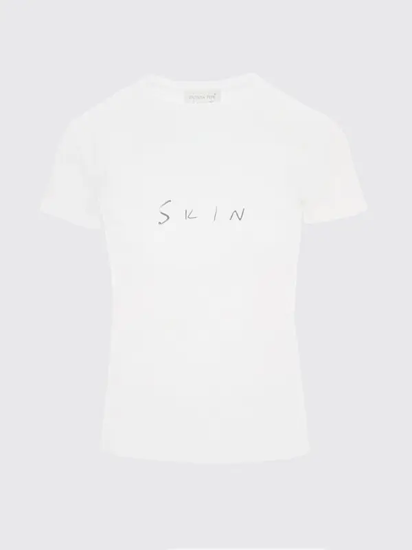 Patrizia Pepe Cotton Crew Neck T-shirt