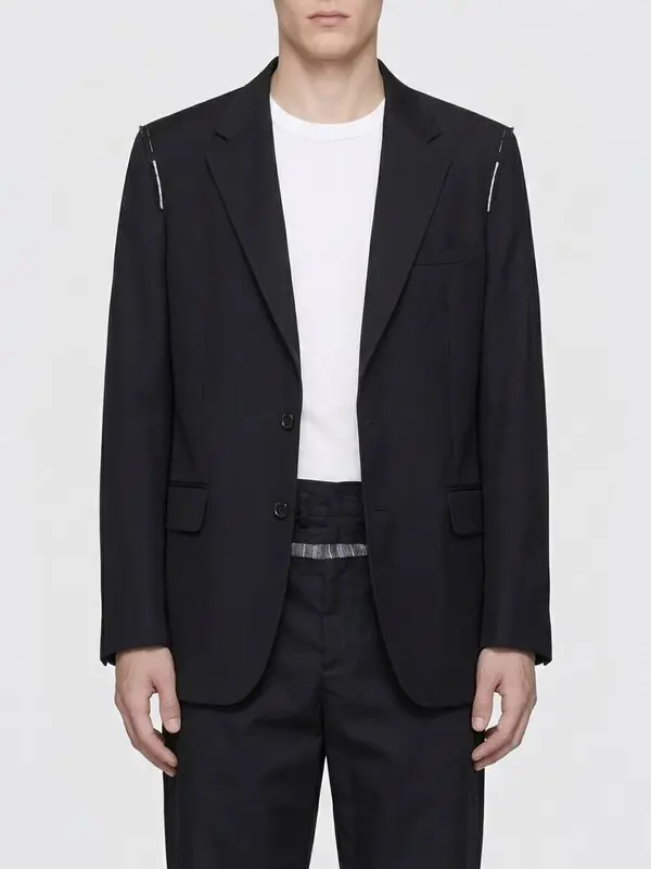 MAISON MARGIELA Single-breasted Blazer In Virgin Wool