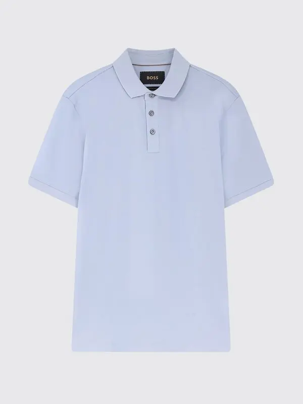 BOSS Cotton Polo Shirt - Blue