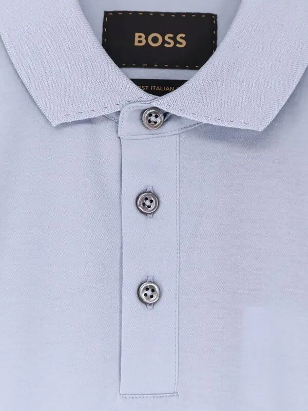 BOSS Cotton Polo Shirt - Blue