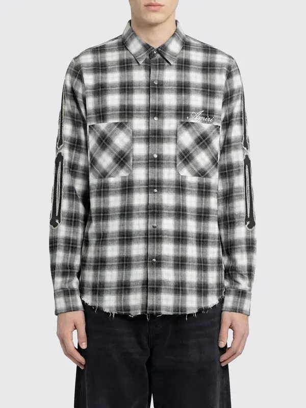 Amiri Check Cotton Shirt