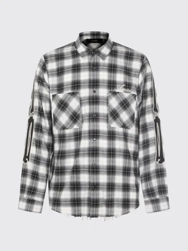 Amiri Check Cotton Shirt
