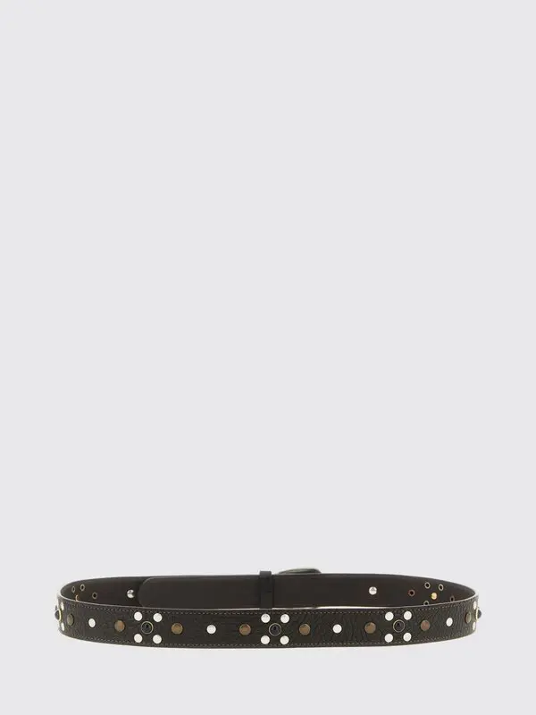 LEMAIRE Calfskin Leather Belt With Studs