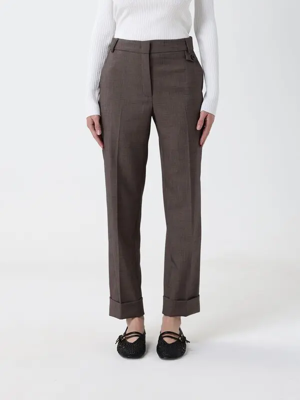 Liu Jo Straight Viscose Blend Pants