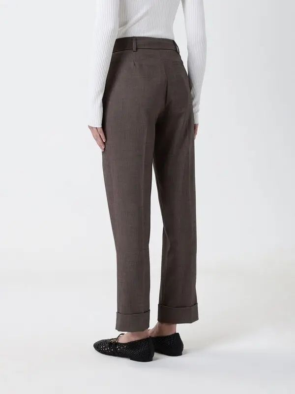 Liu Jo Straight Viscose Blend Pants