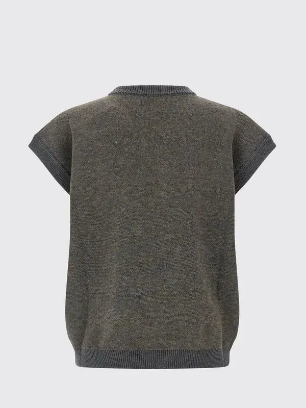 MAGLIANO V-neck Knitted Waistcoat With Graphic Detail