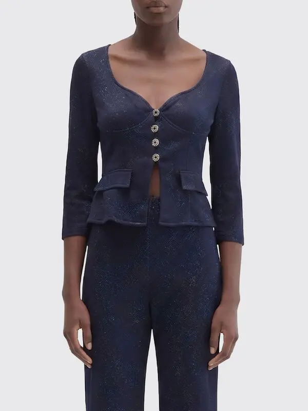 MARGHERITA MACCAPANI Vinnie Top In Viscose And Cotton Blend