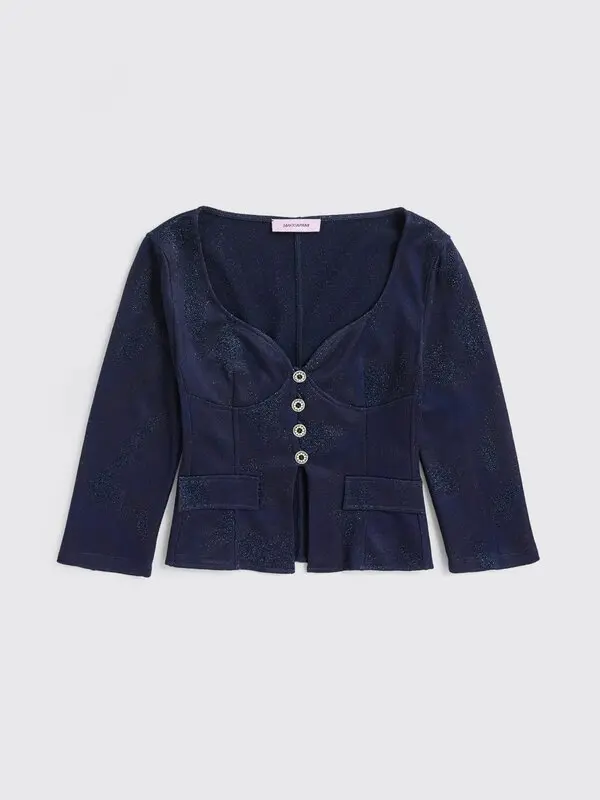 MARGHERITA MACCAPANI Vinnie Top In Viscose And Cotton Blend