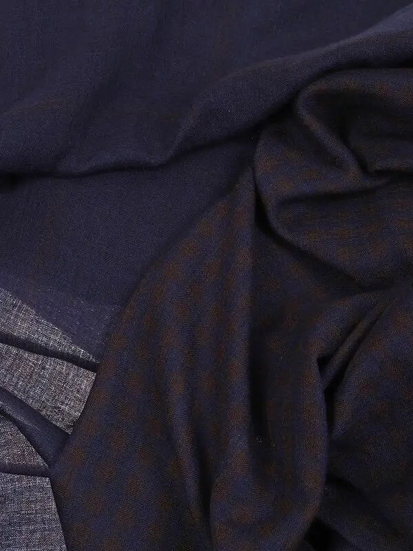 Yohji Yamamoto Plaid Wool Scarf