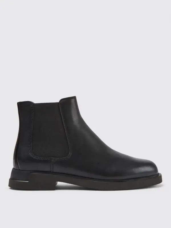 Camper Iman Leather Ankle Boots