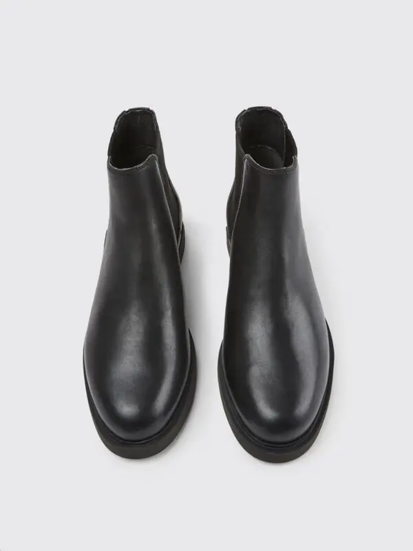 Camper Iman Leather Ankle Boots