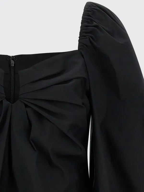 Carolina Herrera Top With Puff Sleeves And Cinched Front Detail