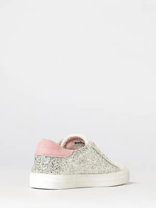 D.a.t.e. Hill Sneakers In Suede And Glitter