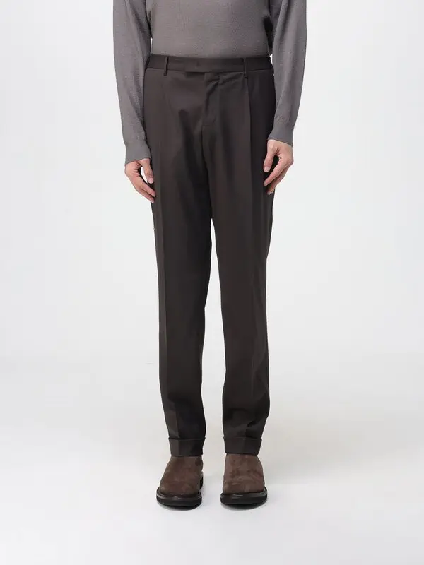 PT TORINO Tailored Trousers With Cuffed Hems