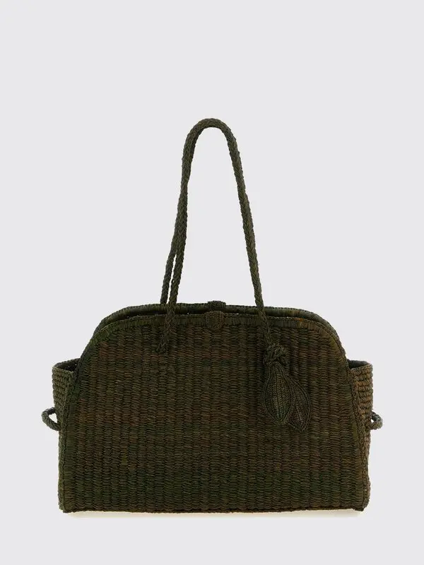 Jacquemus Le Turismo Woven Raffia Bag - Green