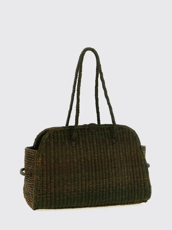Jacquemus Le Turismo Woven Raffia Bag - Green