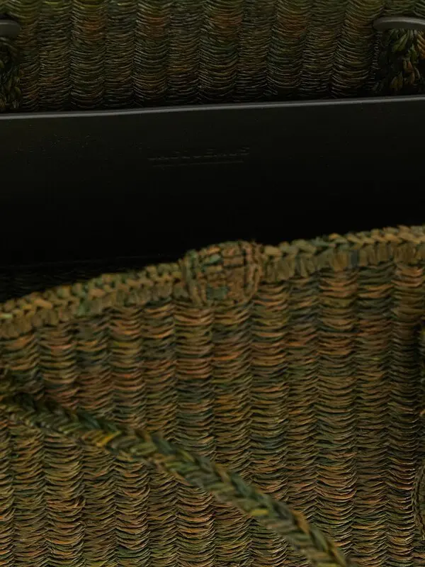 Jacquemus Le Turismo Woven Raffia Bag - Green