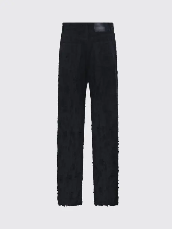 HAIKURE Distressed Denim Wide-leg Jeans - Grey