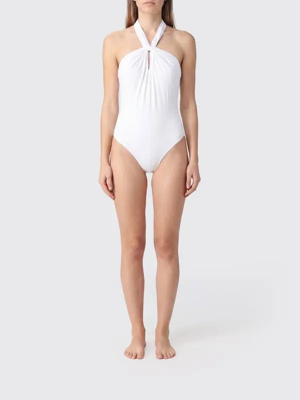 Federica Tosi Polyamide One-piece Swimsuit - White