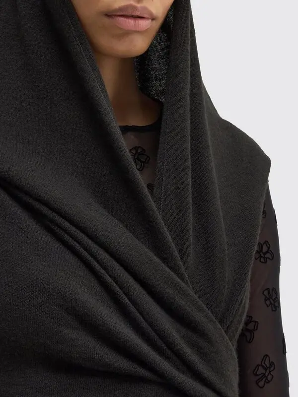 MARGHERITA MACCAPANI Wool Blend Hooded Top