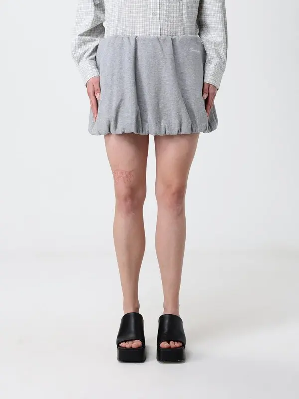DUNST Pencil Miniskirt - Grey