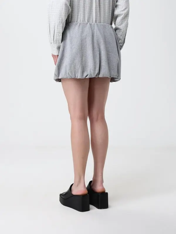 DUNST Pencil Miniskirt - Grey