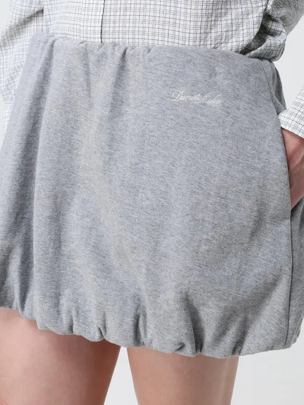 DUNST Pencil Miniskirt - Grey