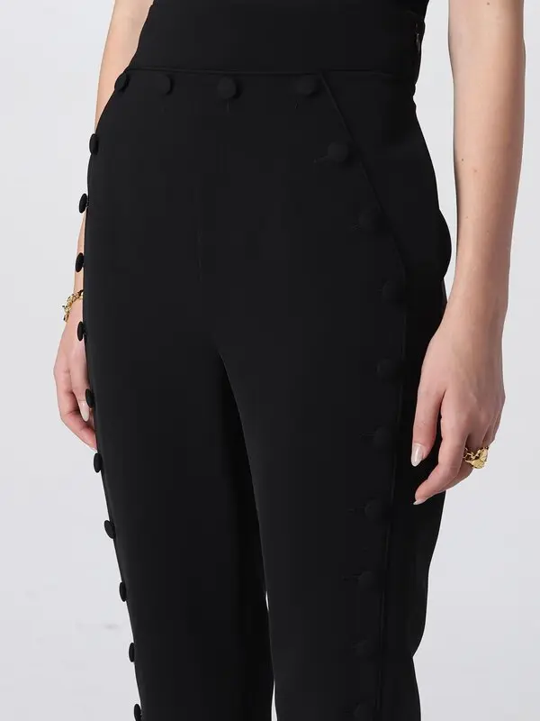Moschino Button Detailed Tailored Trousers