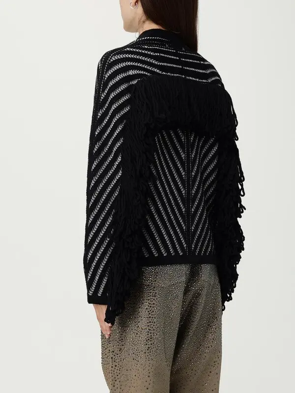 GOLDEN GOOSE Cardigan With Fringe Detail