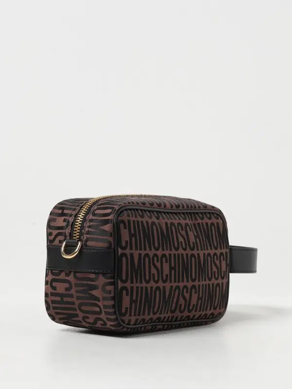 Moschino All-over Logo Cosmetic Case