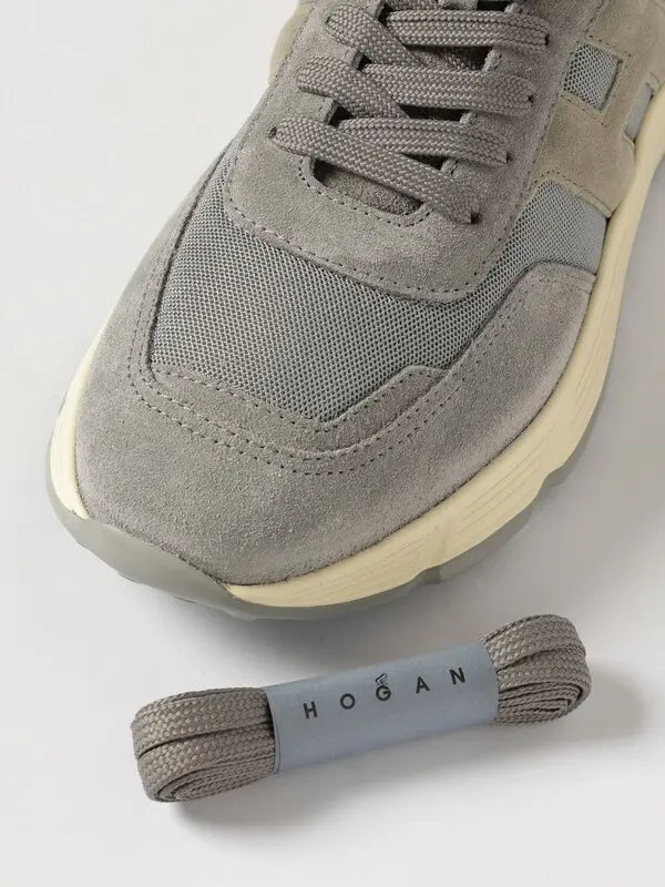 Hogan Hyperlight Mesh And Suede Sneakers
