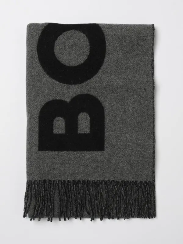 BOSS Scarf Colour - Grey