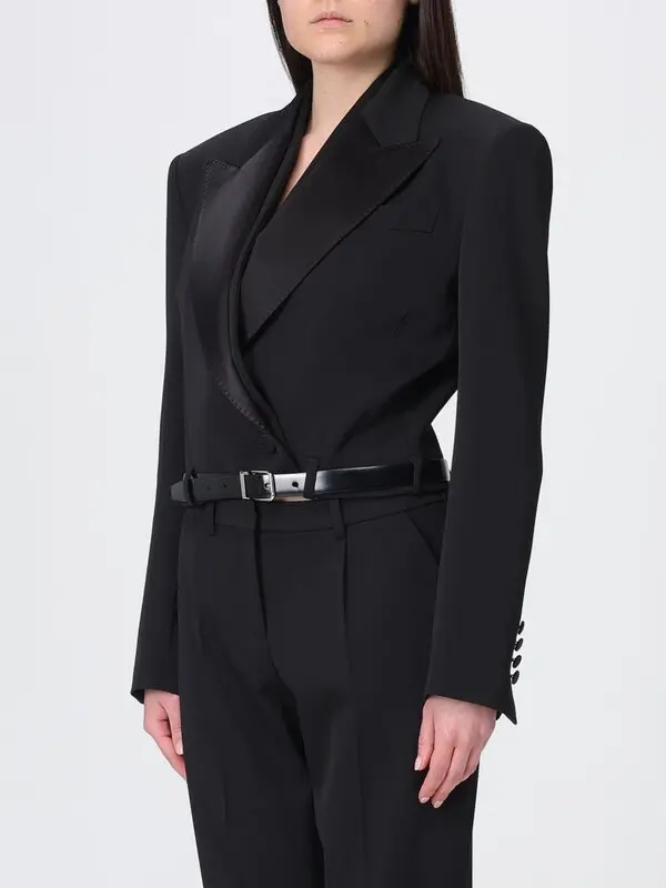 Dolce & Gabbana Crop Tuxedo Blazer