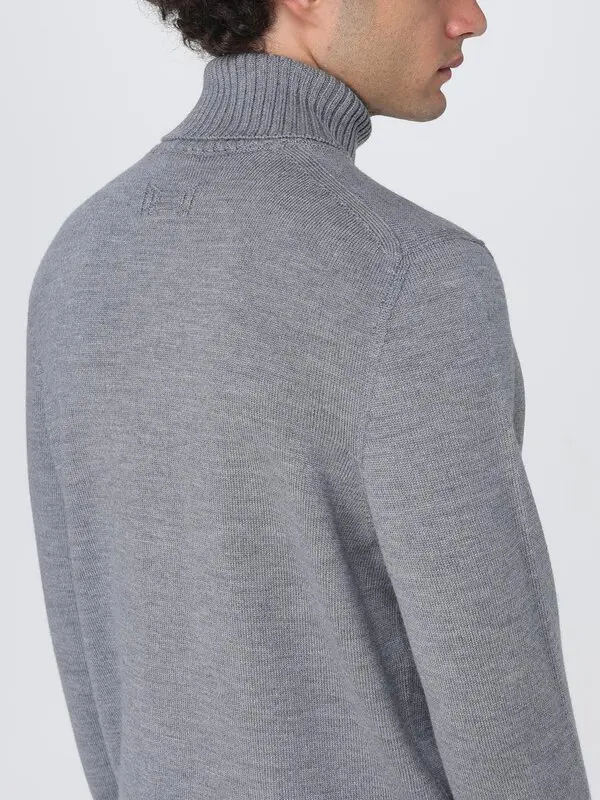 DRUMOHR Wool Turtleneck Jumper - Grey