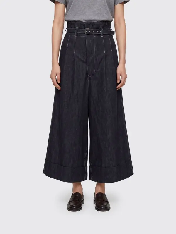 Junya Watanabe Flared Jeans In Cotton Denim