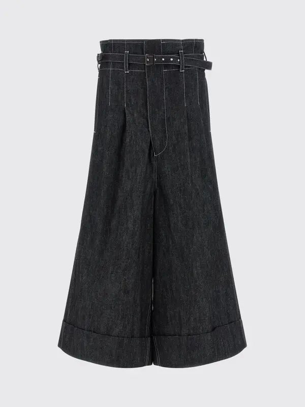 Junya Watanabe Flared Jeans In Cotton Denim