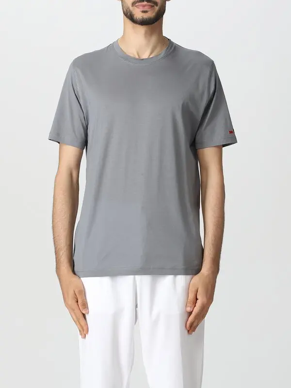 Kiton T-shirt Colour - Grey