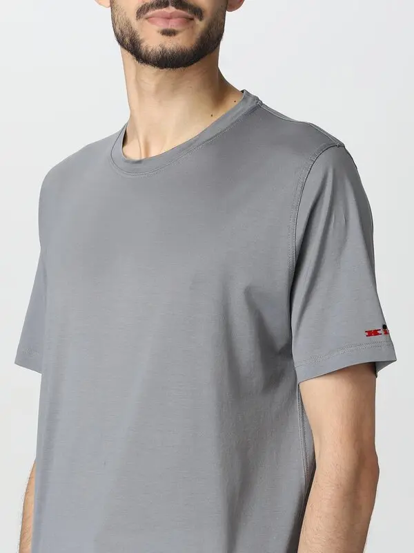 Kiton T-shirt Colour - Grey