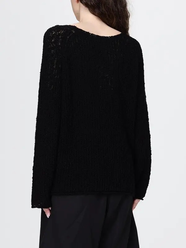 DUNST Crewneck Jumper Cotton Blend - Black