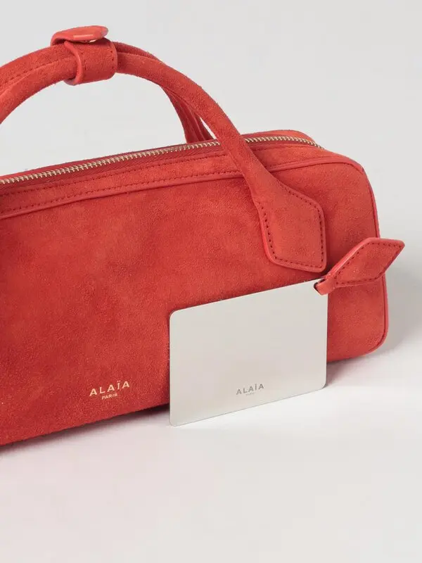 Alaïa Le Teckel Bag In Suede