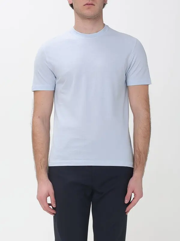 ZANONE Basic T-shirt - Navy