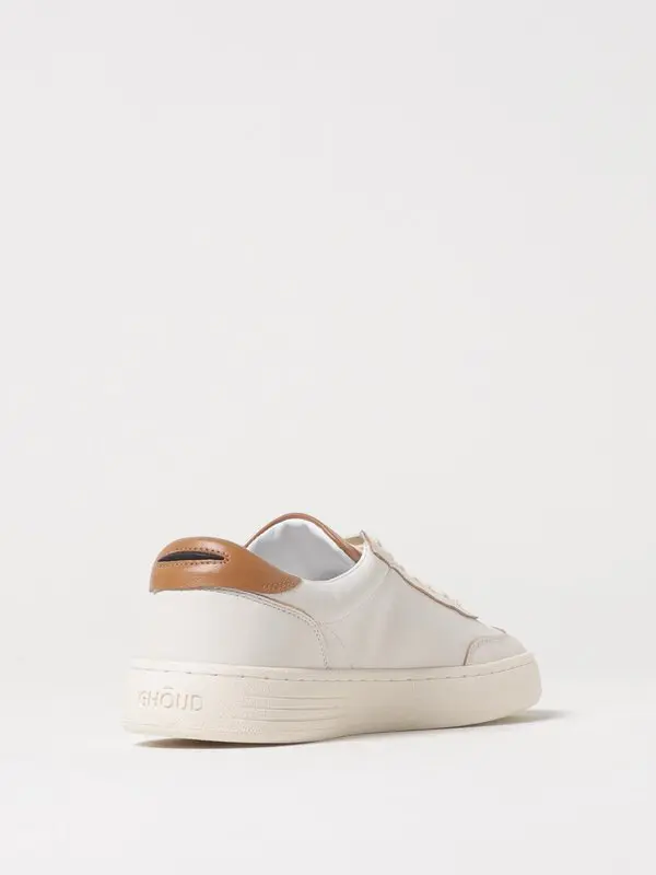 GHOUD VENICE Lace-up Leather Sneakers - Butter
