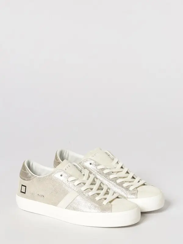 D.a.t.e. Hill Sneakers In Laminated Suede