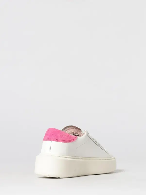 D.a.t.e. Platform Sneakers In Leather